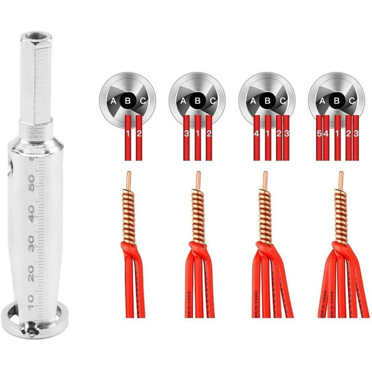 Twisting Wire With A Drill