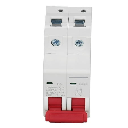 DC Circuit Breaker, Modular Structure PV DC Circuit Breaker 6000A Breaking Capacity 1000V 6A ...