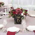 31 Pieces Wedding Table Numbers 1-30 with Head Table Numbers Double ...