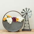 Foreside Home & Garden Small Distressed Metal Windmill Table Decor ...