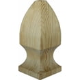 Island Post Cap French Gothic Post Finial for 4x4 Wood Posts, Western ...