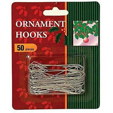 Sterling Silver Metal Christmas Tree Ornament Hangers, 1-3/8 In. Hooks ...