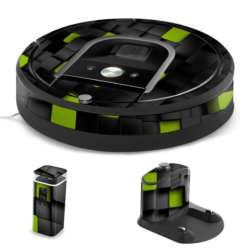 Skin Decal Wrap Compatible With iRobot Roomba 960 Robot Vacuum Sticker ...