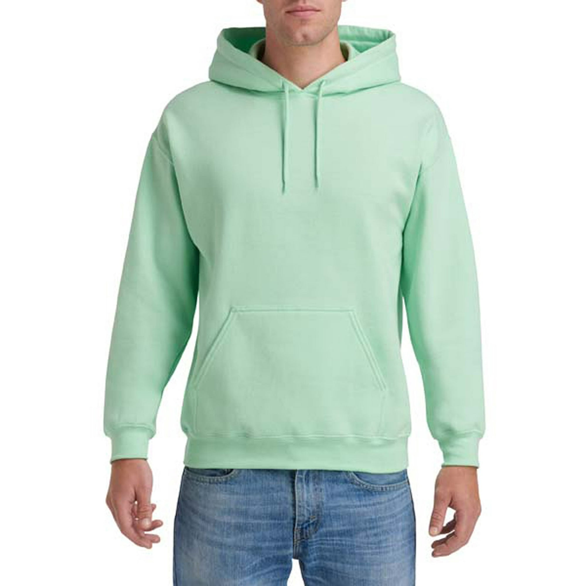 Click here for Gildan Mens Heavy Blend Hooded Sweatshirt  M  Mint... prices