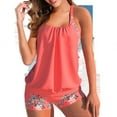 Ckpwisy Tankini Bathing Suits For Women Tummy Control Two Piece