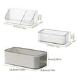 Beveled Storage Box, 7.44 x 3.74 x 2.95 in, Slanted Opening for Easy ...