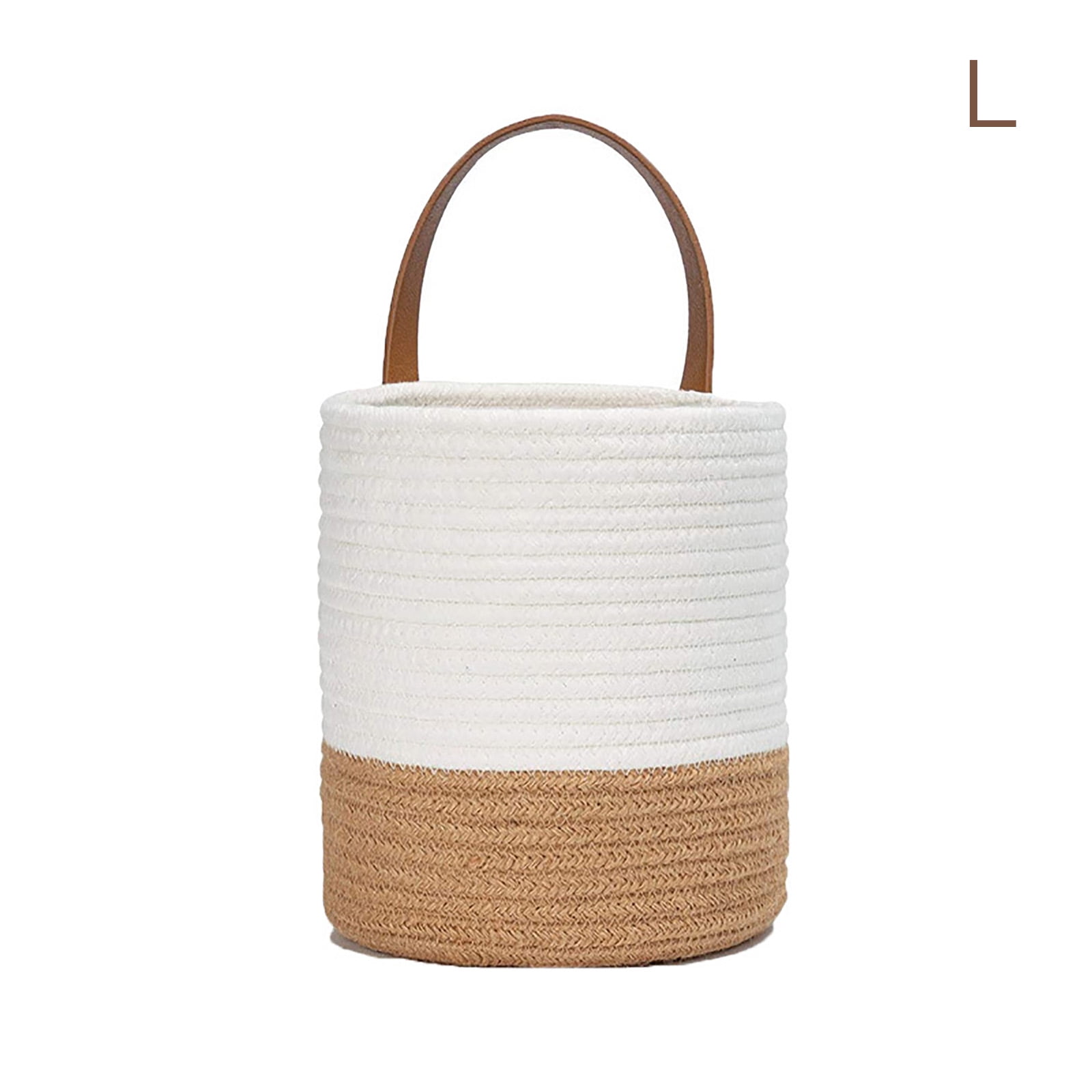 Plant Hanging Basket Wall Hanging Storage Baskets Rope Planter Baskets ...