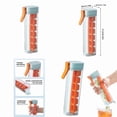 6 Cell Tray For Food Grade Hand Depress Type Ice Lattice Mould Ideal ...