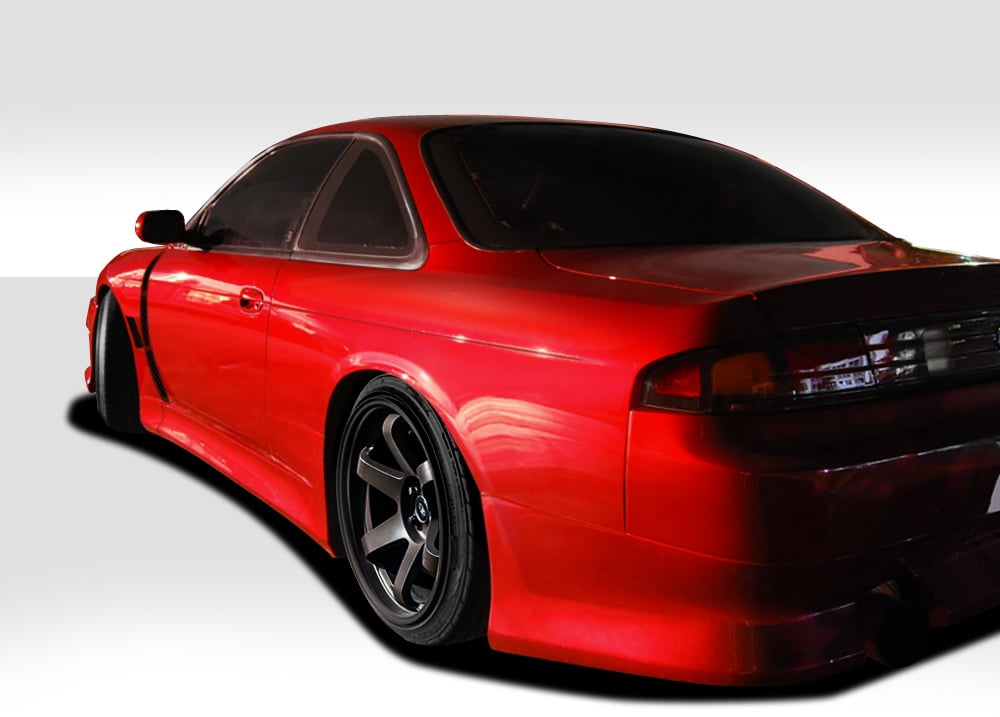 1995-1998 Nissan 240SX S14 Duraflex V-Speed Wide Body Rear Fenders - 2 ...