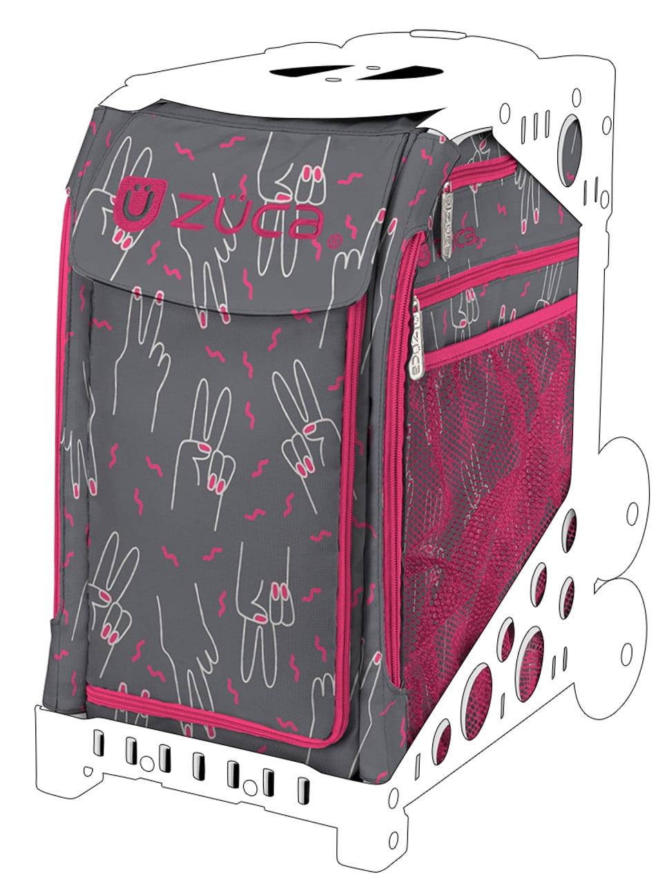 Zuca 18" Sport Bag (Insert Only) - Peace Now - Walmart.com