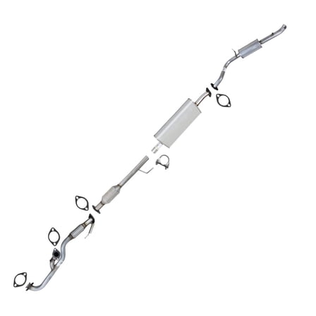 MagnaFlow 10-11 Camaro 6.2L V8 2.5 inch Street Series Axle Back ...