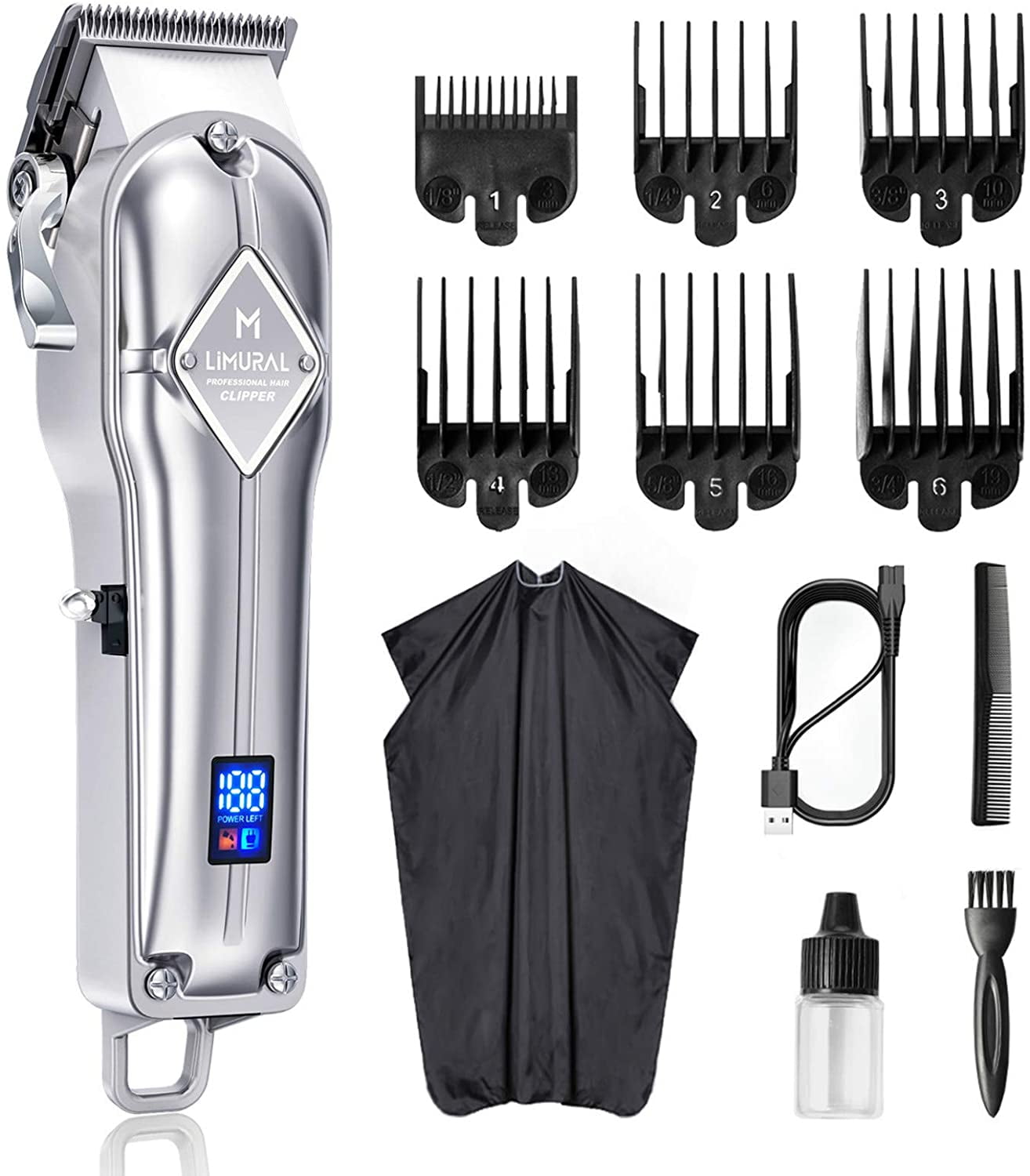 Limural Hair Clippers for Men Cordless Hair Cutting Kit | Walmart Canada