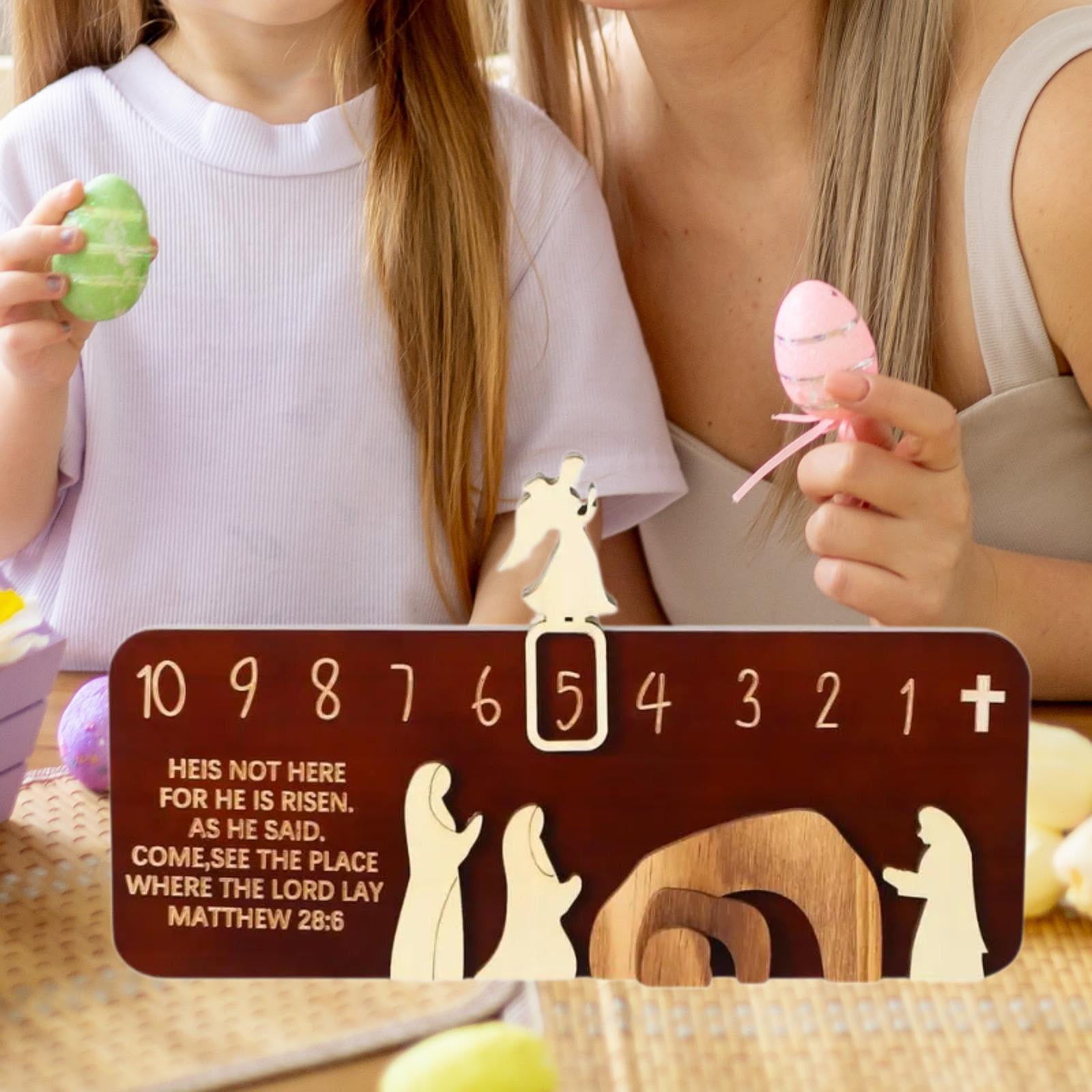 Escena de resurrección de tumba de Pascua Craft Craft Ideal Gift ...