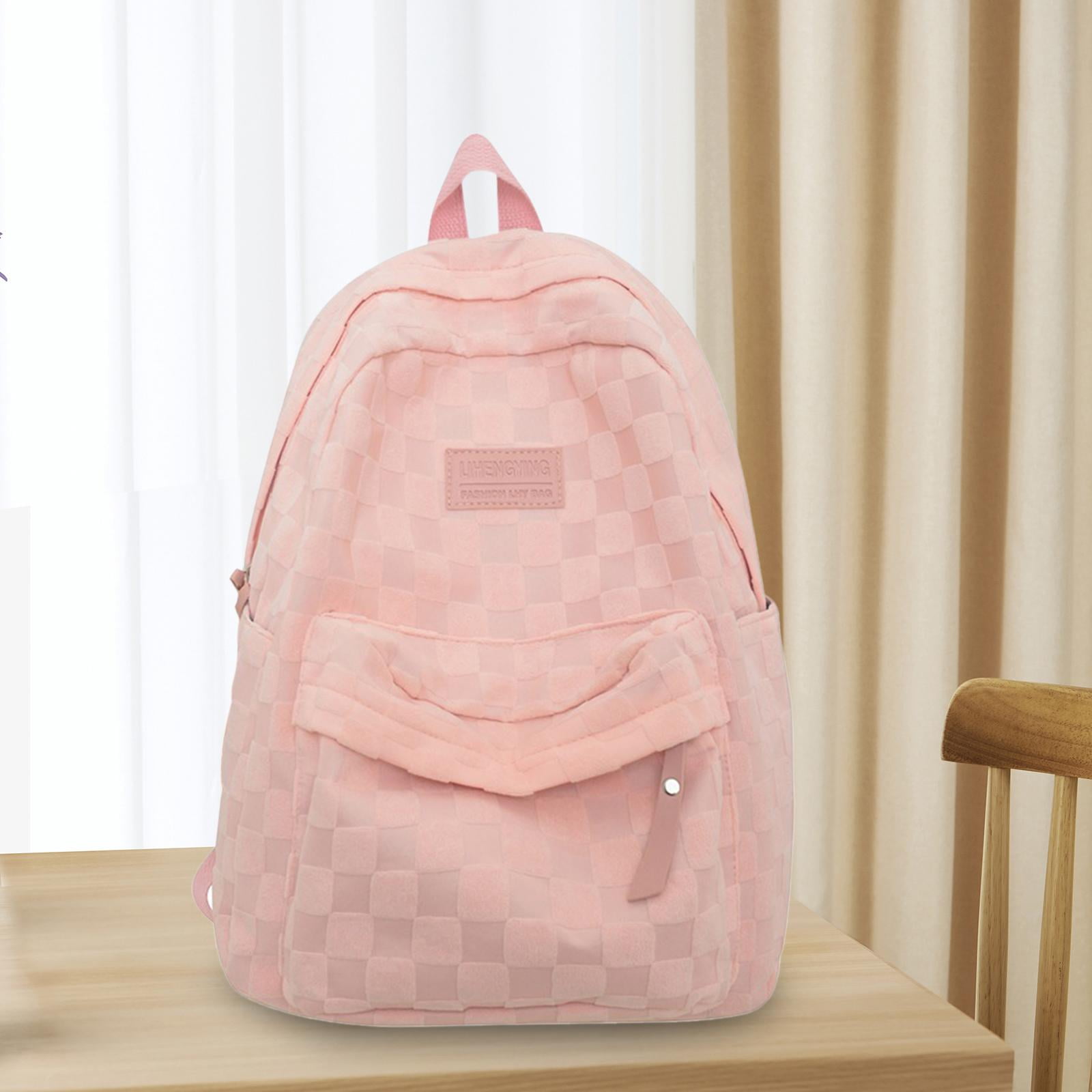 Mochila escolar Fernando para niñas adolescentes gran capacidad rosa ...