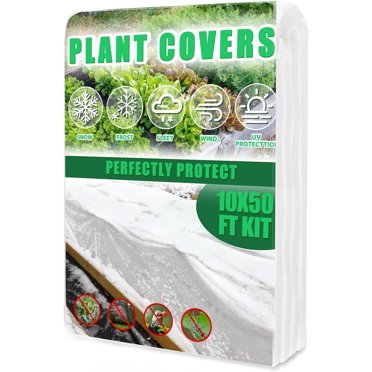 Plant Cover Freeze Protection Frost Blanket for Plants Trees Shrubs ...