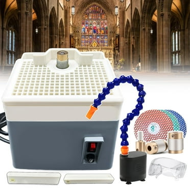 Portable 2in1 Stained Glass Angle Grinder for Curves&Edge Angles ...