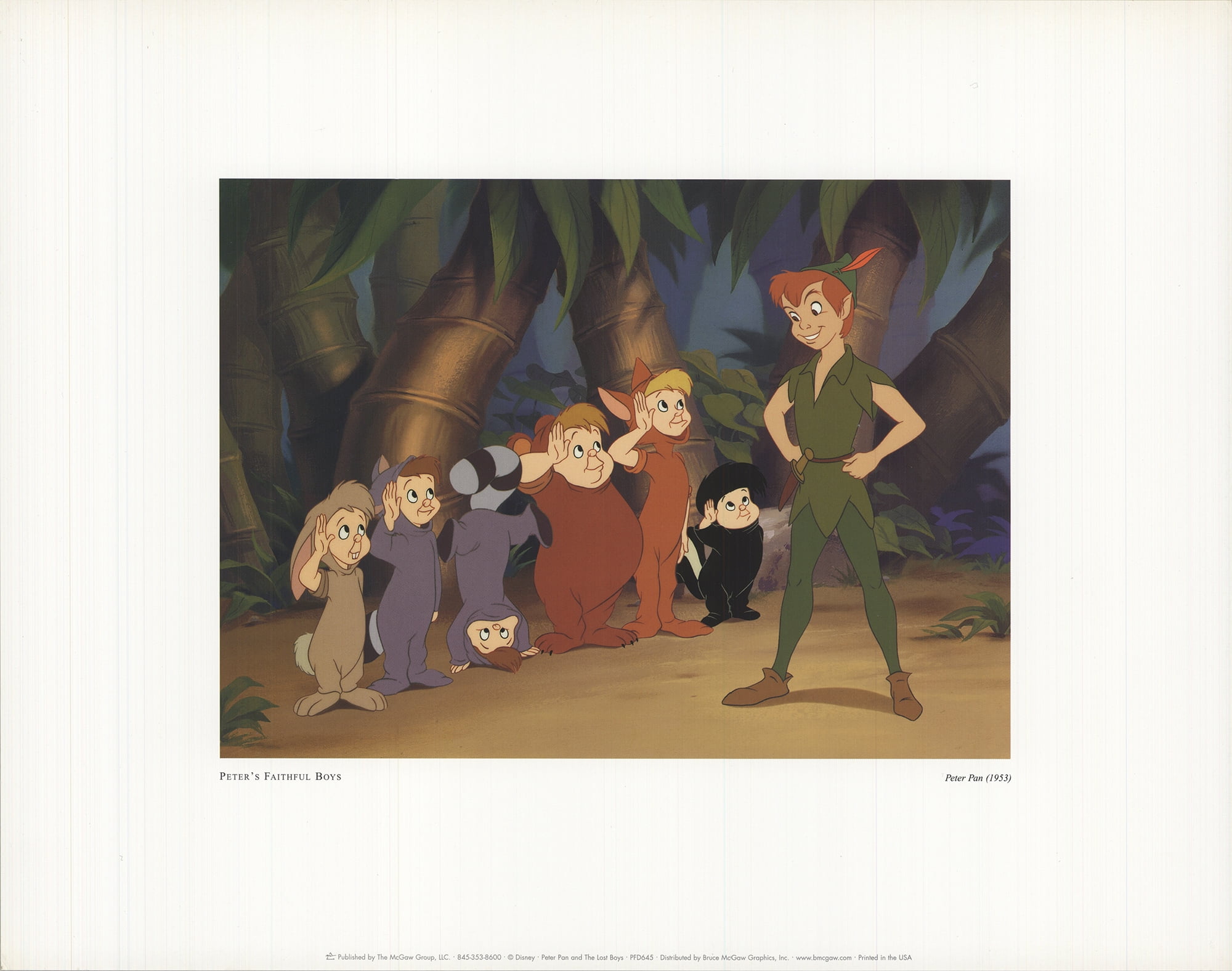 Peter Pan 1953 Lost Boys