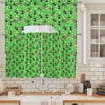 Brown Ladybugs Kitchen Curtains Swag Valance and Tier Curtains Set 24 ...