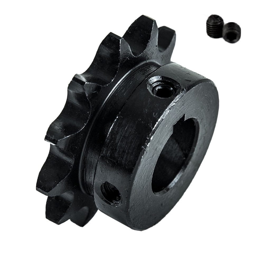 Jeremywell #40 Roller Chain Sprocket B Type 3/4" Bore Hardened 12 Tooth ...