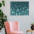 Chilfamy Alien Flora Field Modern Wall Decor, Wall Art Canvas Print ...