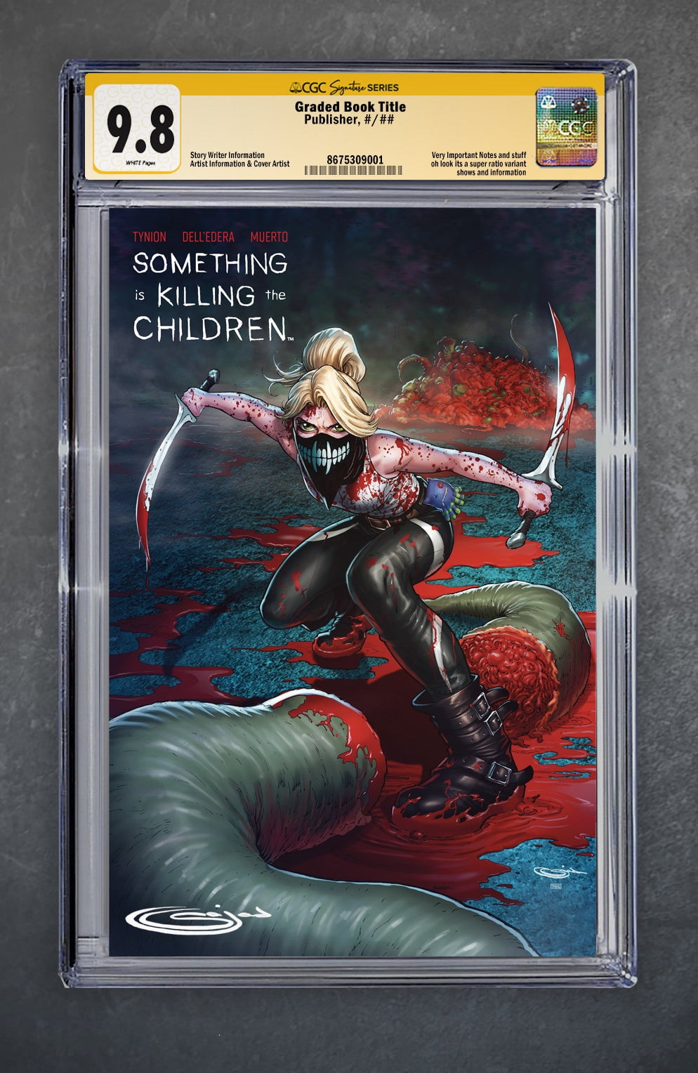 Something is Killing the Children 42 CGC Signature Series 9.8 Sajad ...