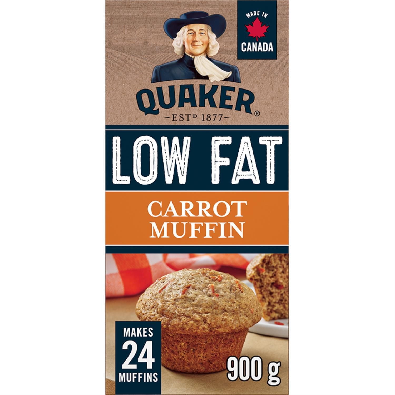 Click here for Quaker Low Fat Carrot Muffin 900 G prices