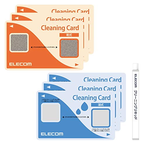 ELECOM IC cleaning card contact type cleaner [ETC / B-CAS card / IC ...