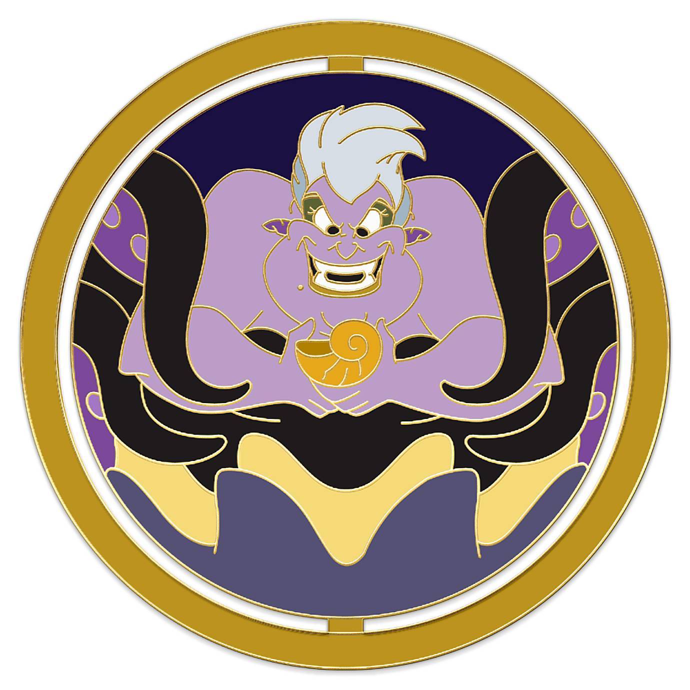 Disney Ursula Spinner Pin The Little Mermaid Enchanted Emblems Limited ...