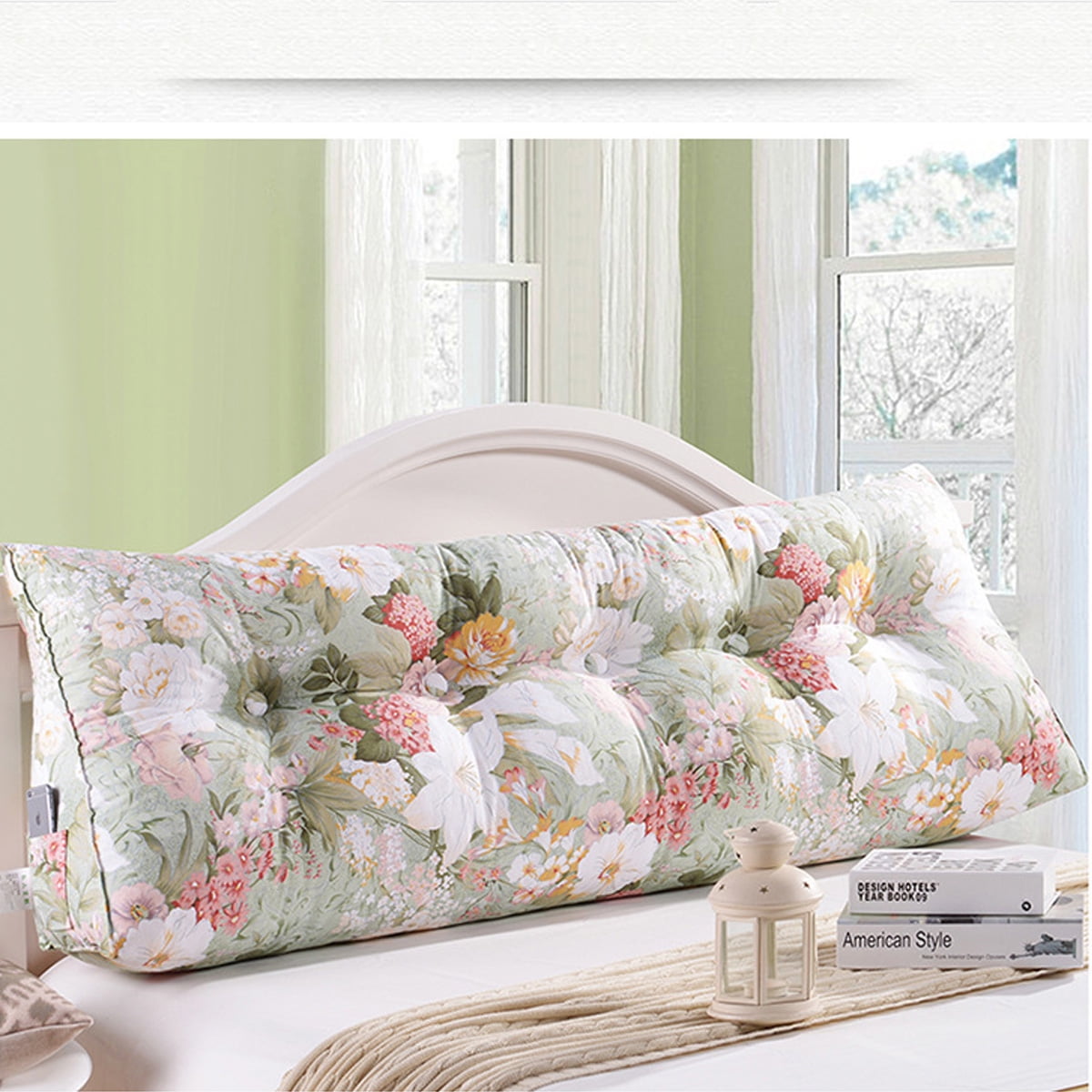 Backrest Wedge Reading Pillow, Large Bolster Triangular Wedge, Body ...