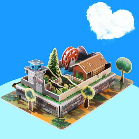 Coolmee Children Foam Board 3d Three-dimensional Puzzle Diy Play Art ...