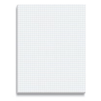 TOPS Lined Paper Ruled Graph Notepad, 5 Square/Inch Quadrille Pads ...