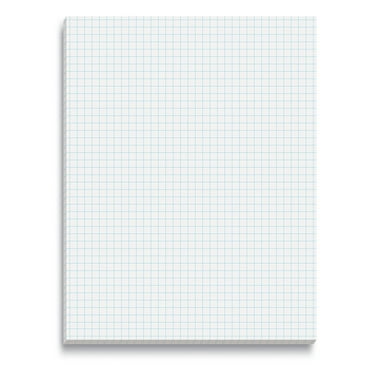Mr. Pen- Graph Paper, 2 Pack of 55 Sheets, 8.5"x11", 4x4 (4 Squares Per ...