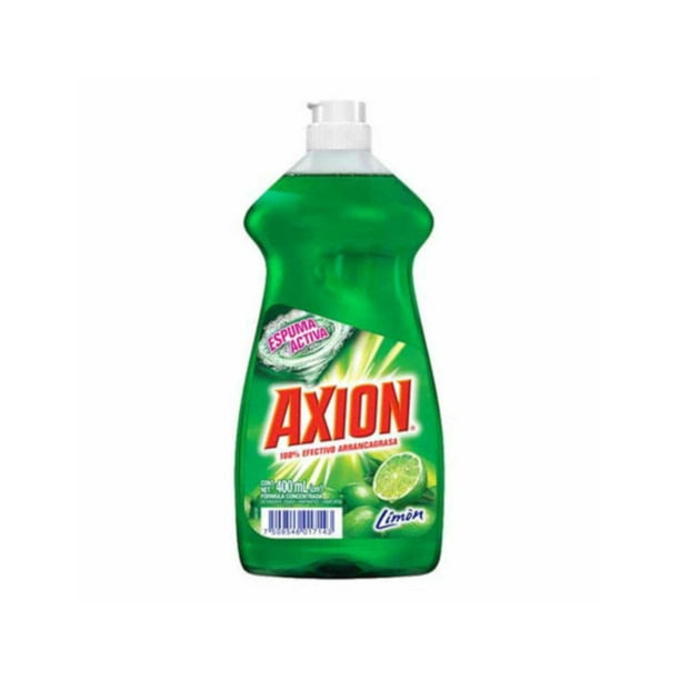 Pack de 12 Lavatrastes Líquido Axion Limón de 400 ML Axion Limón de 400 ...