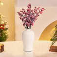 Artificial Flowers Faux Berries Fake Flower For Christmas New Year DIY ...