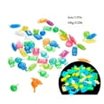 Diceymbol Assorted Candy Shaped Glow in the Dark Rocks Decorative ...