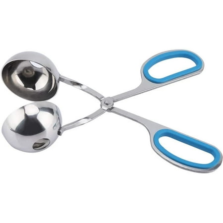 Blue Meatball Mold Meat Ballers Stainless Steel Ice Tongs Blue - Walmart.ca