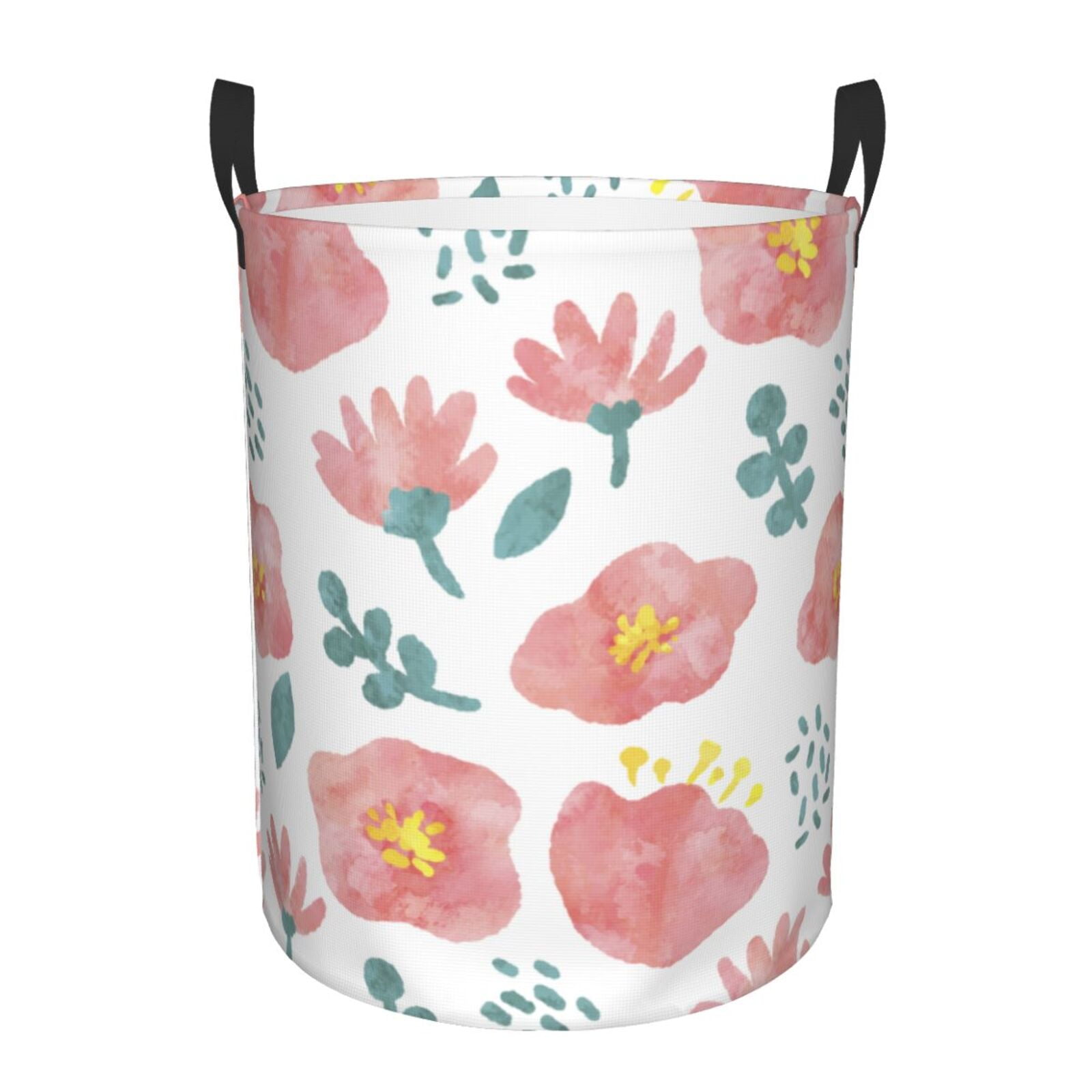 ZNDUO Round Laundry Basket, Waterproof Collapsible Laundry Baskets with ...