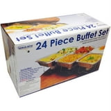 Serve-Rite 24 Piece Buffet Serving Set - Walmart.com