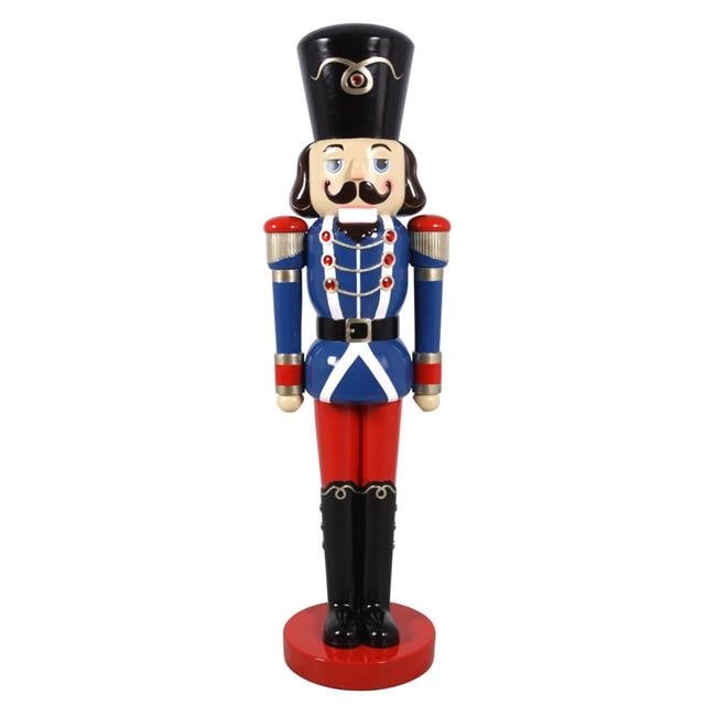 AFD Home 12007270 6 ft. Resin & Fiberglass Nutcracker Soldier, Multi ...