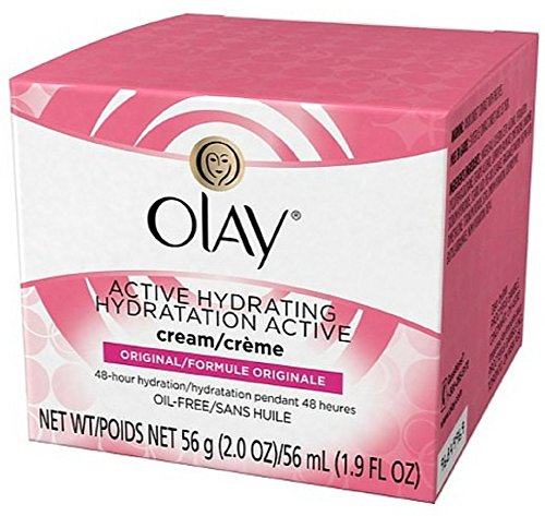 Olay Active Hydrating Cream Original Facial Moisturizer ( lines and ...