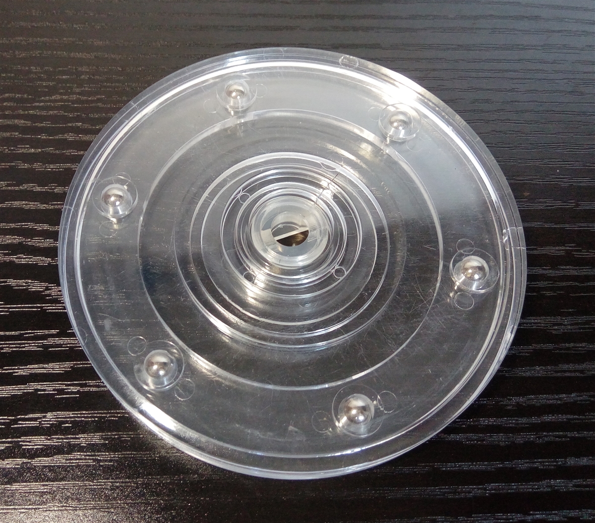 3" Inch Dia. clear acrylic AS11 Lazy Susan Turntable Bearing - Walmart.com