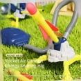 LED Stomp Rocket Foam Missile Launcher Outdoor Active Air Powered ...