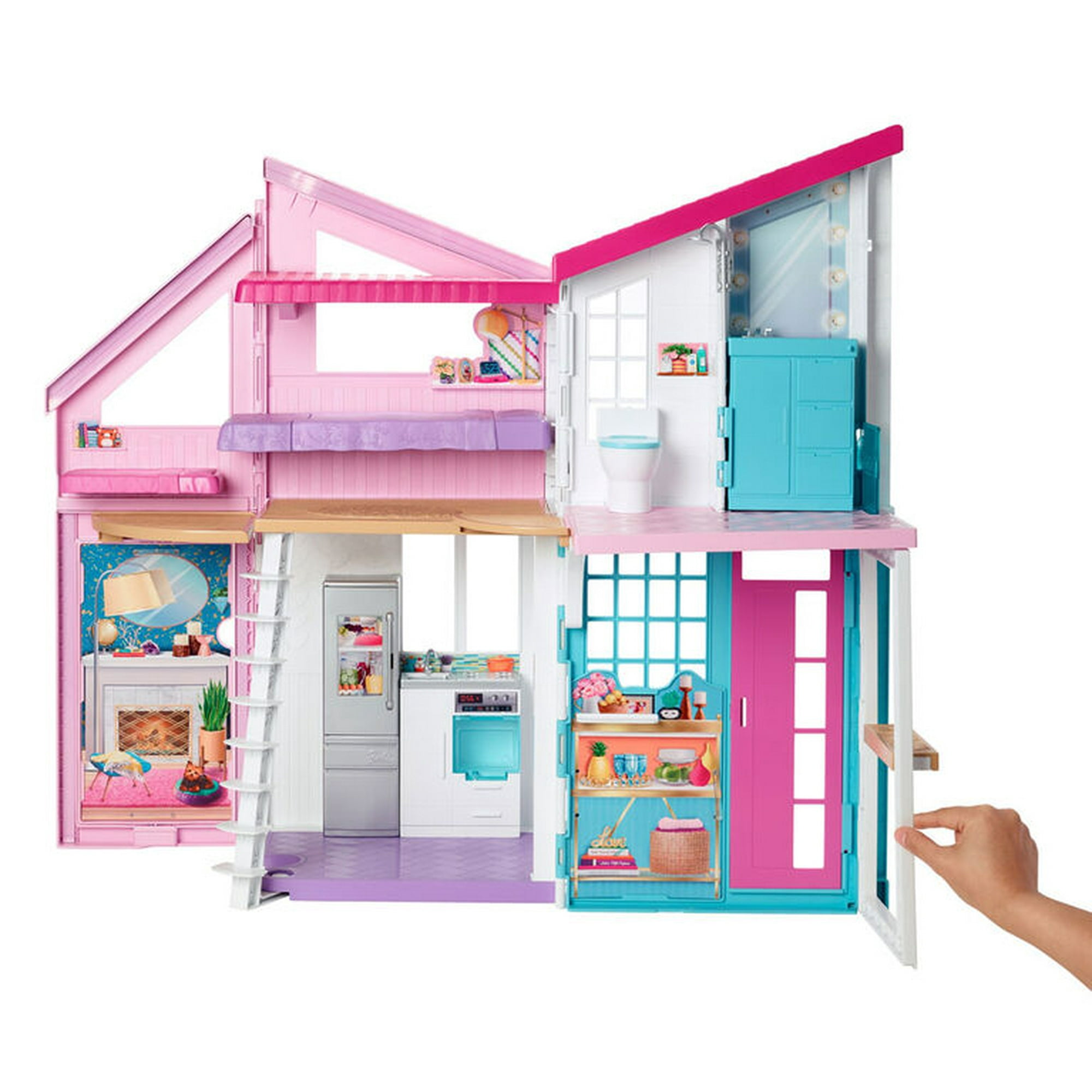 Click here for Mattel Barbie Malibu House 2-Story Dollhouse With... prices