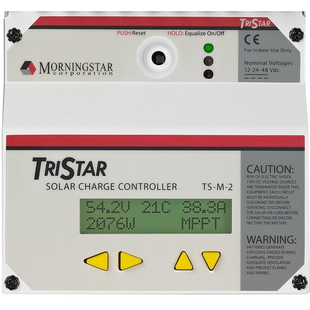 Morningstar - Tristar Digital Meter for Tristar PWM and MPPT Charge ...