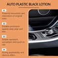 Cmafuca Auto Plastic Restorer Kit Car Interior Scratch Remover Black ...