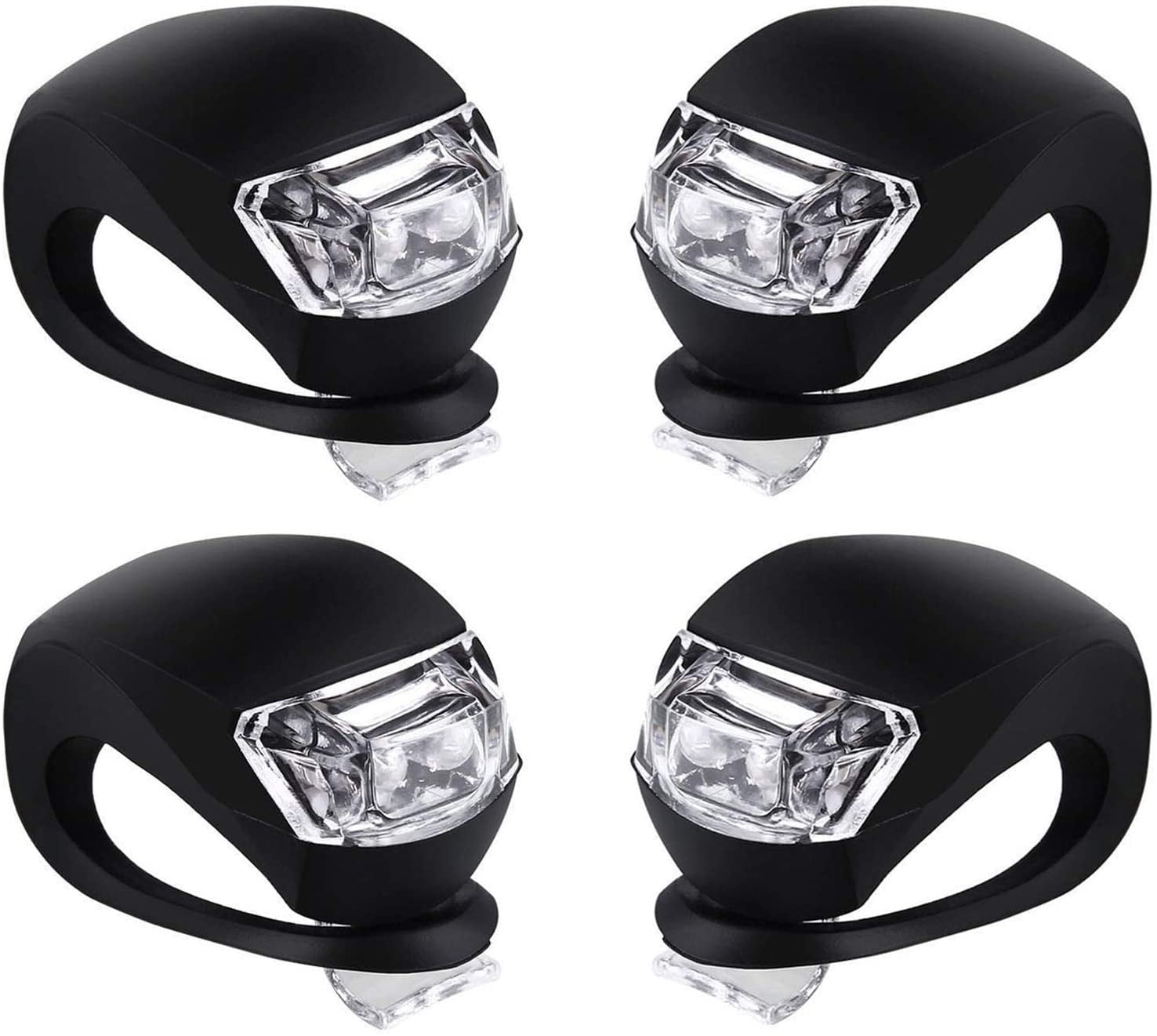 Bicycle Light Front And Rear Silicone Led Bike Light Set - Bike ...