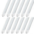 Single Pin T8 LED Tube Light 8ft Fa8 LED Bulbs, 45W 5000K Daylight, 12-Pack - Walmart.com