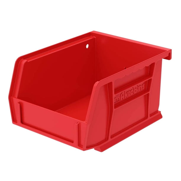 Akro-Mils 30210 AkroBins Plastic Storage Bins, Space-Saving Stackable ...