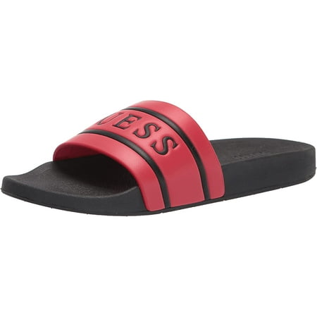 GUESS Mens Etty Slide Sandal, Dark RED SY, 8 | Walmart Canada