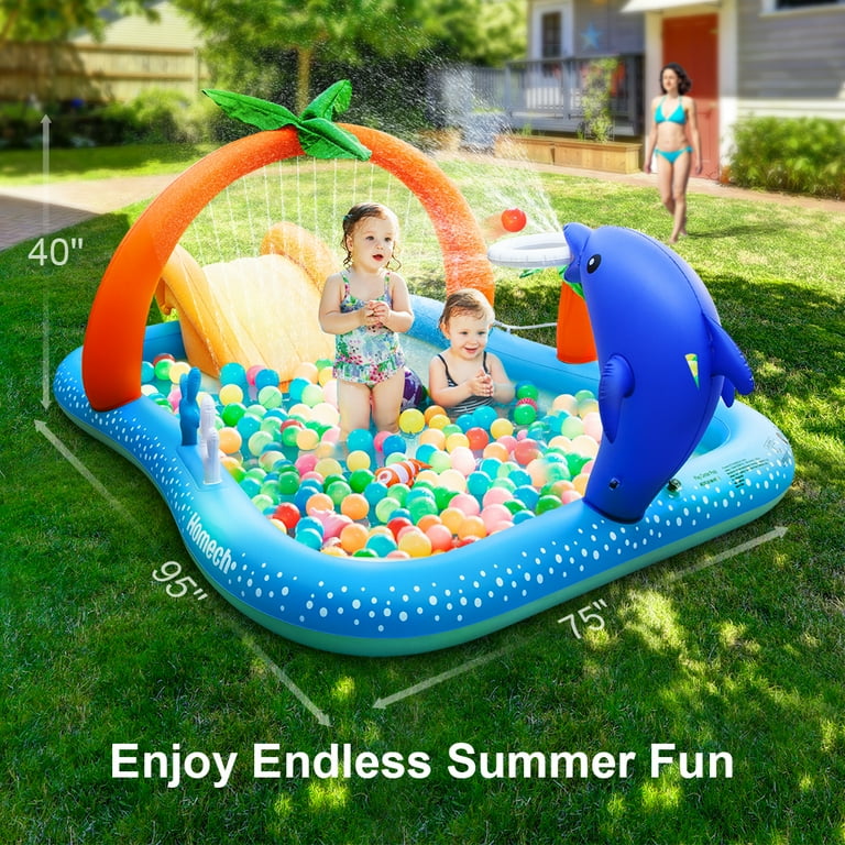 Inflatable Pools For Kids With Slides